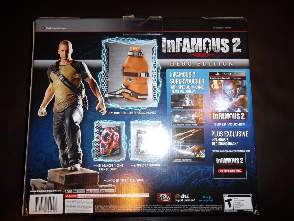 Edições de Colecionador: Infamous 2 - Hero Edition