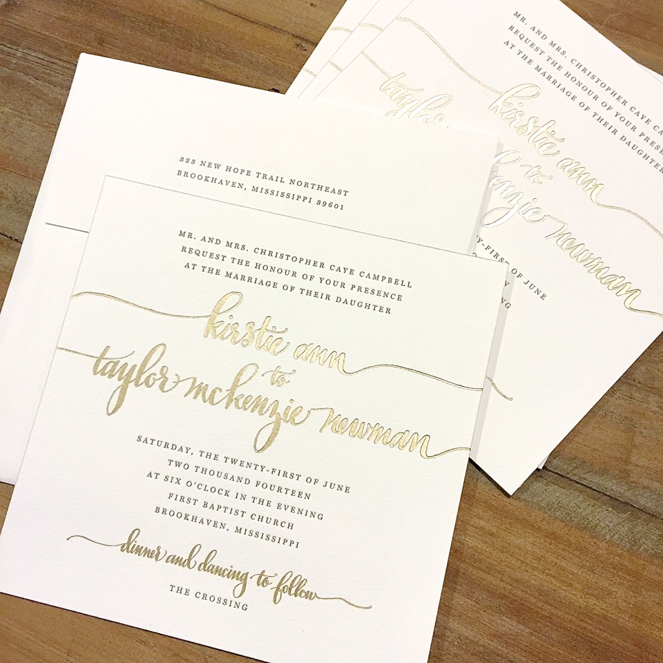 June 2014 Weddings | Fresh Ink : Style Sentiment & Stationery in the South