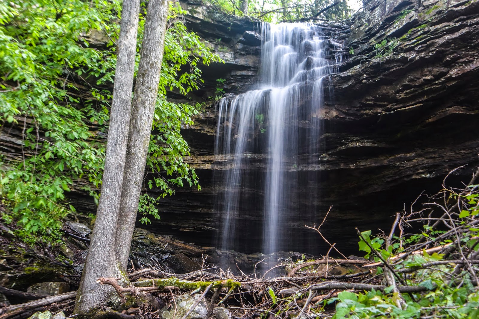 Rick's Hiking Blog: Clear Creek waterfalls and Mt. Hardy Falls ...