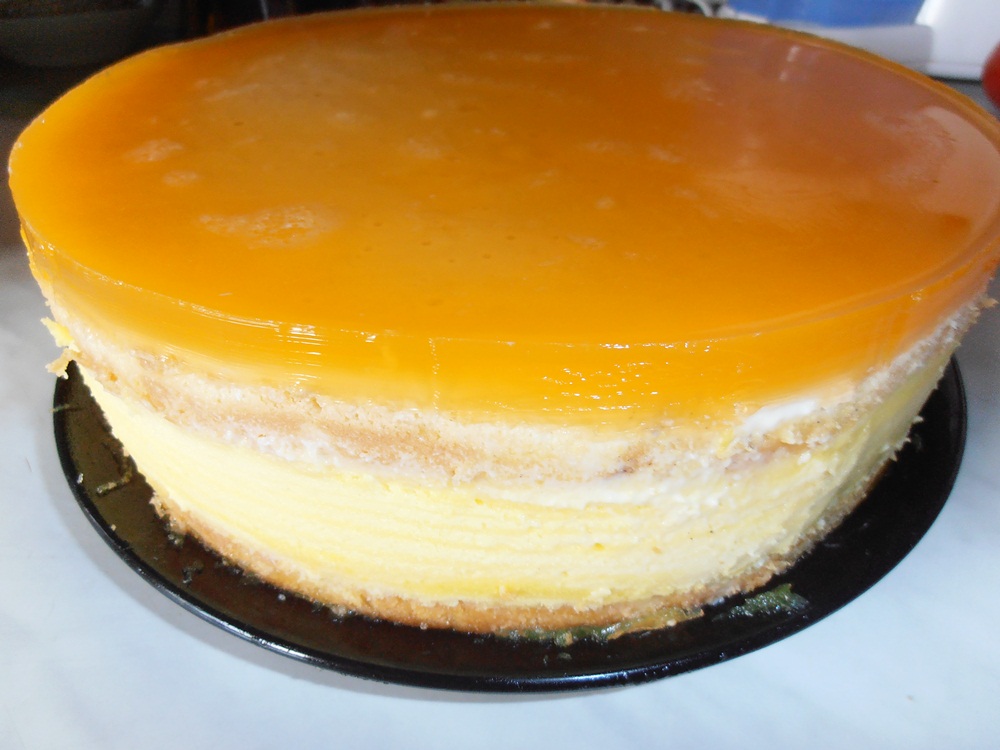 Tort cu crema de portocale - CAIETUL CU RETETE