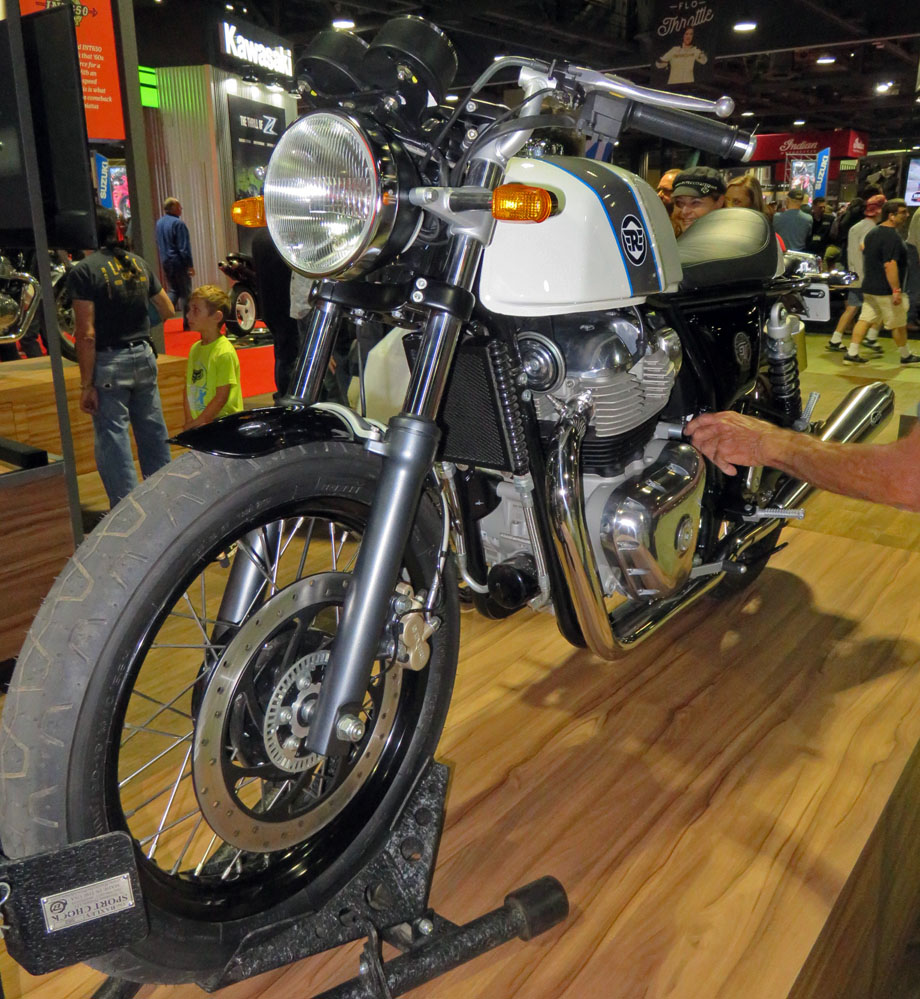 RoyalEnfields.com: Photos of the Royal Enfield Continental GT 650 twin
