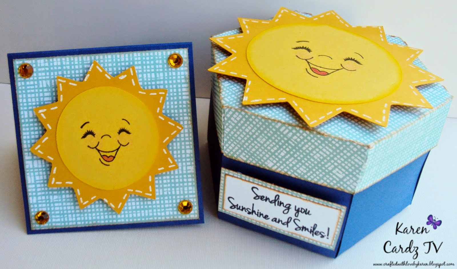 Crafted With Love By Karen: Cardz TV 3D Designers Anything Goes Blog Hop