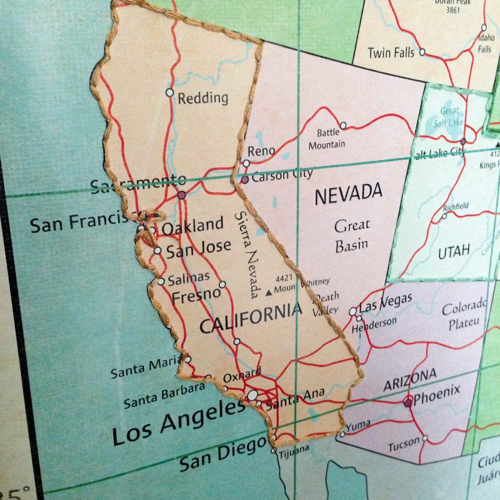 Precocious Paper: Stateside Map - DCWV