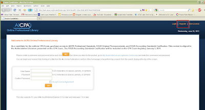 Sleep on CPA: How to access AICPA Online Professional Library?