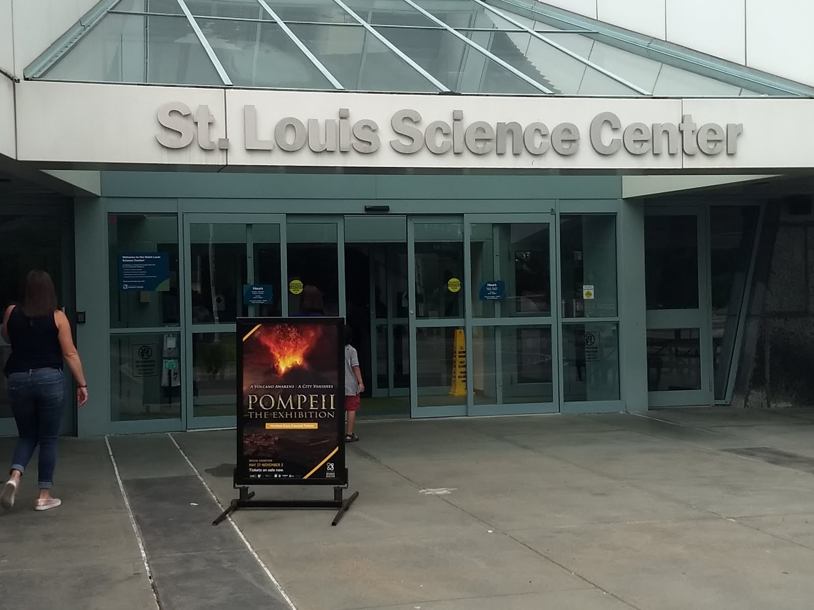 Twirling Around at the St. Louis Science Center