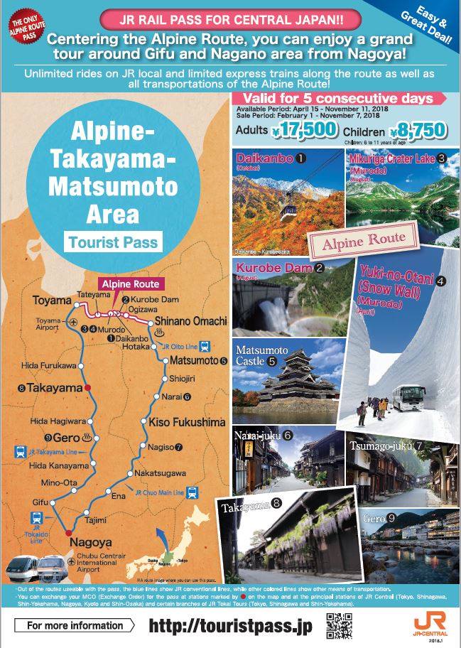 The Holiday and Travel Magazine: JR Alpine-Takayama-Matsumoto Area ...