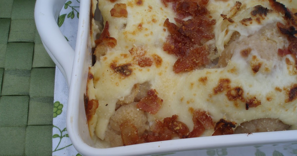 COLIFLOR CON BECHAMEL DE QUESO - PASEN Y DEGUSTEN