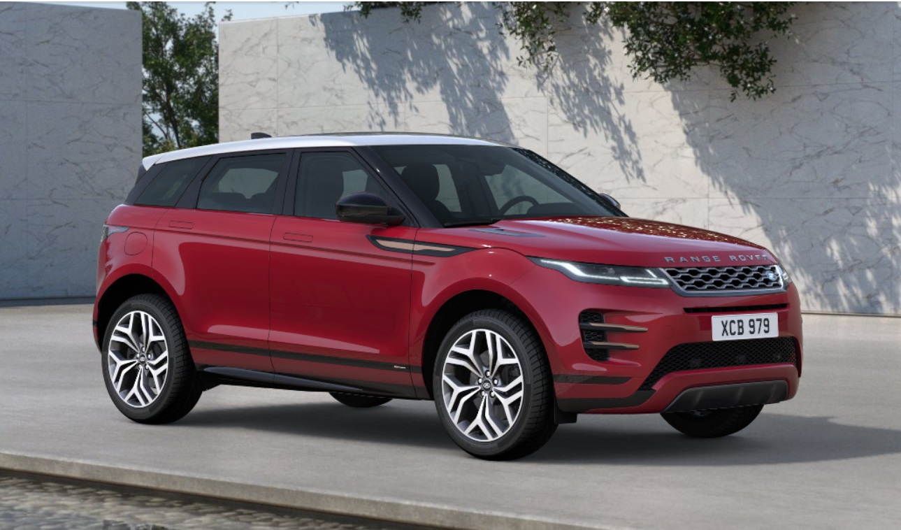 Range Rover Evoque 2 (2018 à 2024) - Couleurs, code peinture