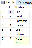 Tablas Temporales SQL Server