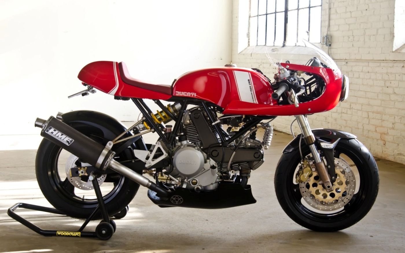 Leggero Red / Leggero Black - Inazuma café racer