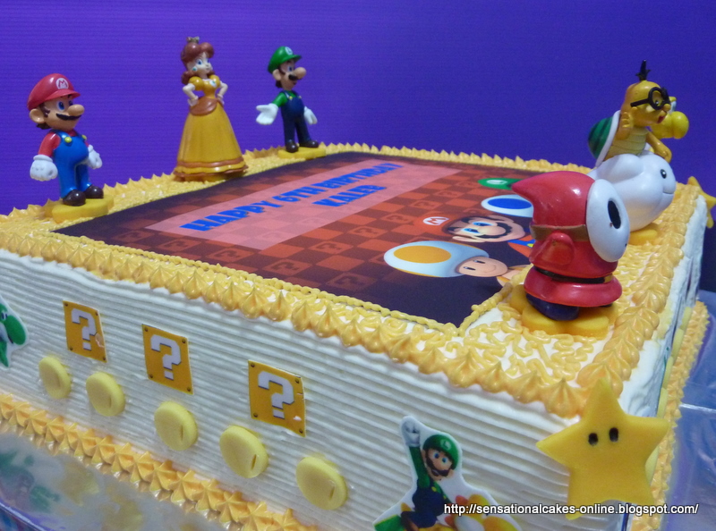 Cake Inspiration: Super Mario and Friends Birthday Cake Singapore , 2D ...