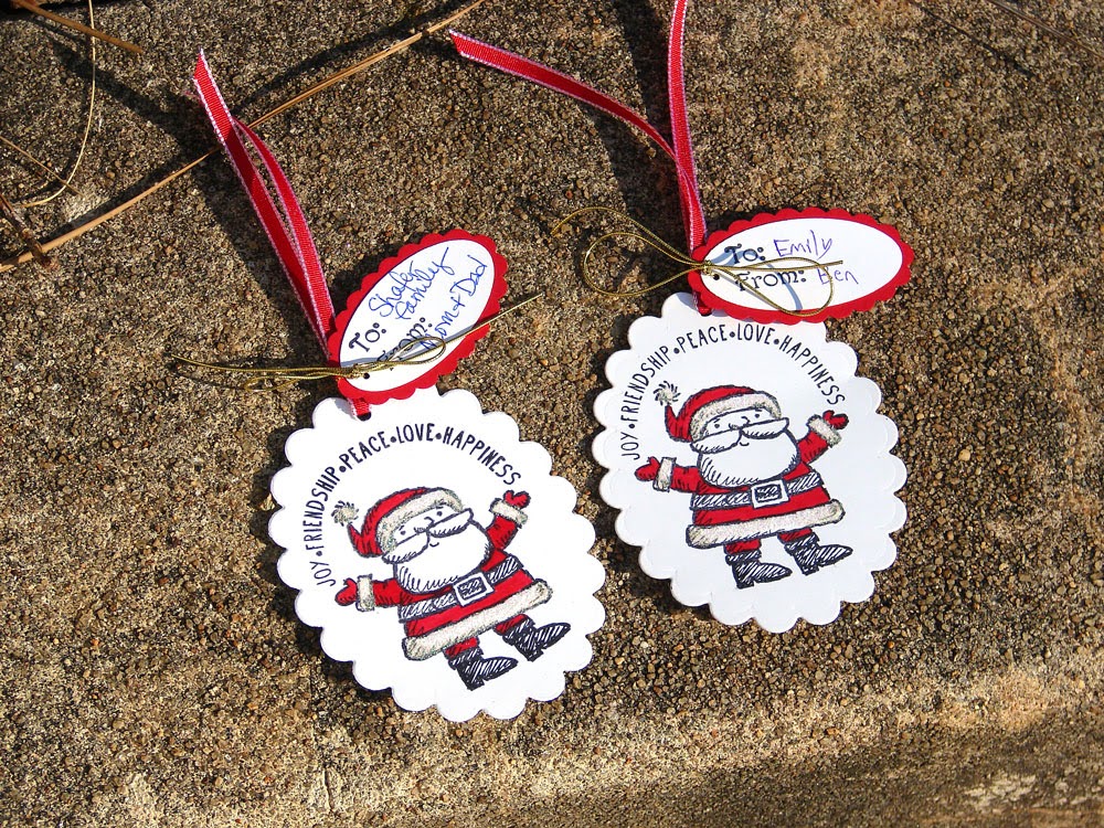 Mapleberry Musings: Workshop Tags: Santa