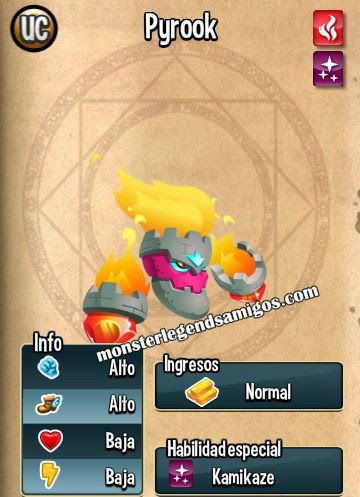 Pyrook | Monster Legends Amigos