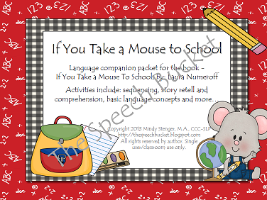 The Speech Bucket: What happens when you take a mouse to school?