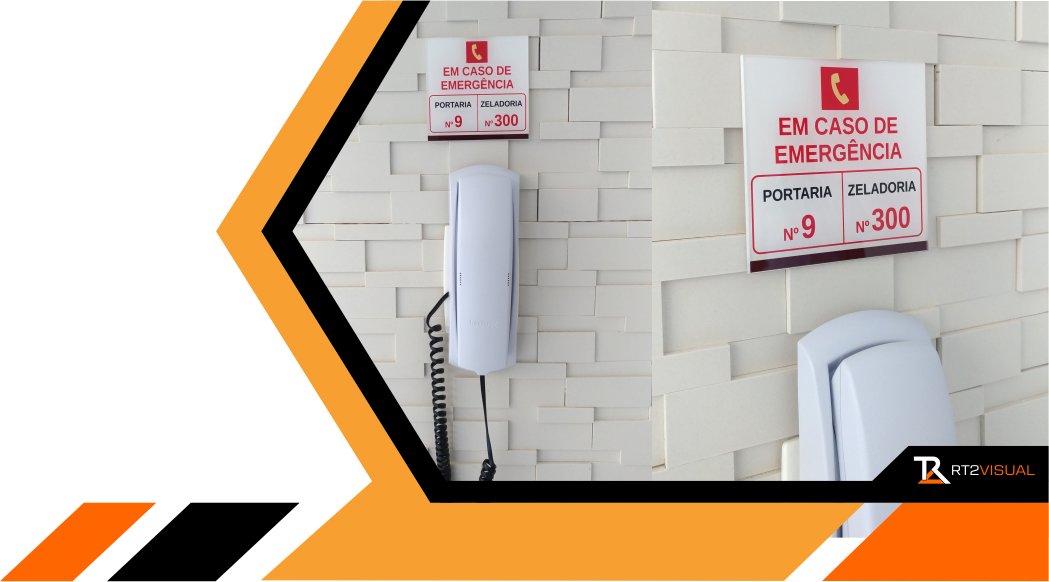 Placa Interfone / Bombeiros