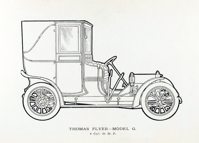 Just A Car Guy: The 1909 Thomas Flyer catalog, winning the 1908 ...