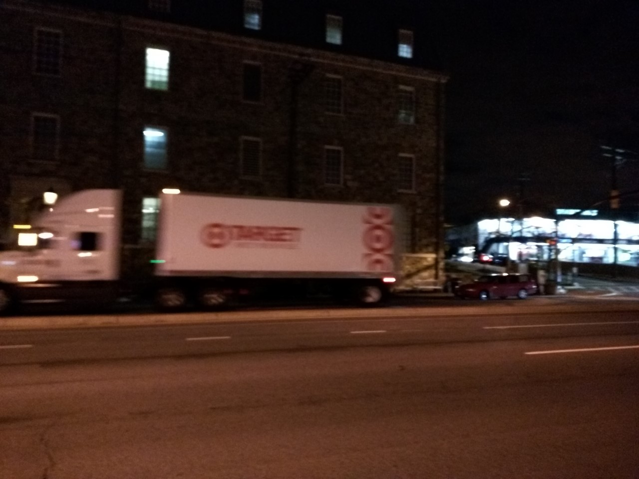 Robert Dyer @ Bethesda Row: Bethesda Target store loading in inventory ...