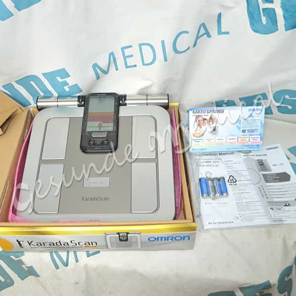 Timbangan Badan Digital Omron Karada Scan HBF-375 - Toko Medis Jual ...