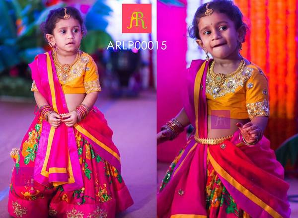 Baby in Anitha Reddy Lehenga - Indian Dresses