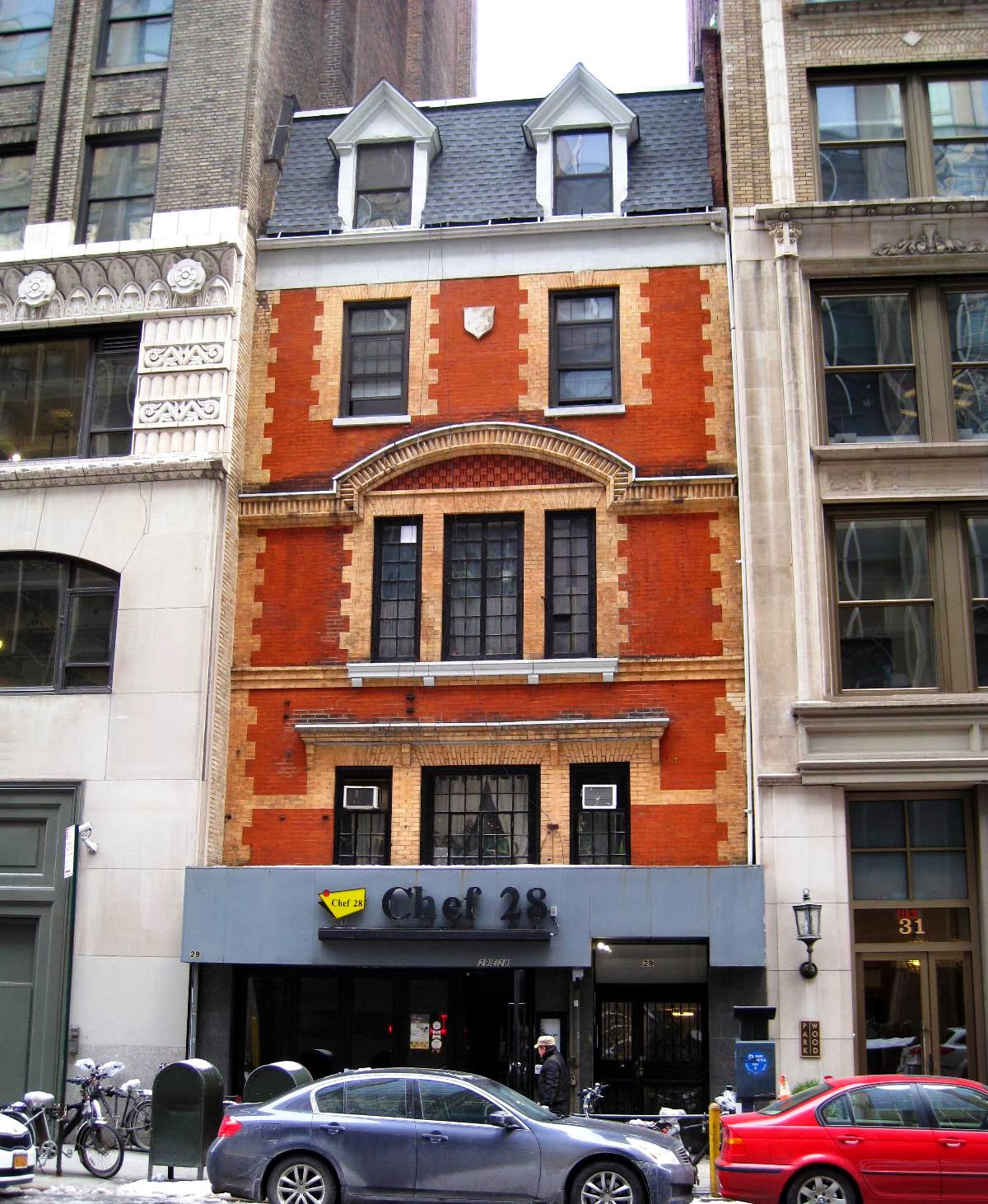 Daytonian in Manhattan: The 1879 St. Anthony Club -- No. 29 East 28th ...
