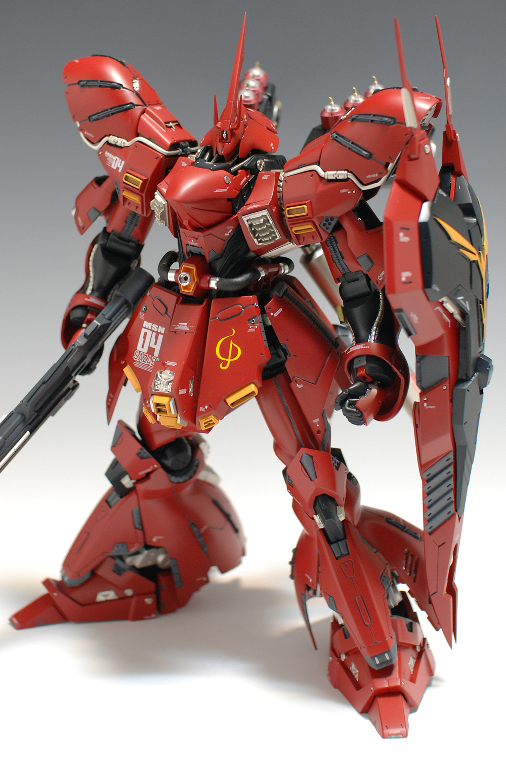 GUNDAM GUY: 1/100 NeoGrade Sazabi [NeoGrade Resin Conversion Kit + MG 1 ...