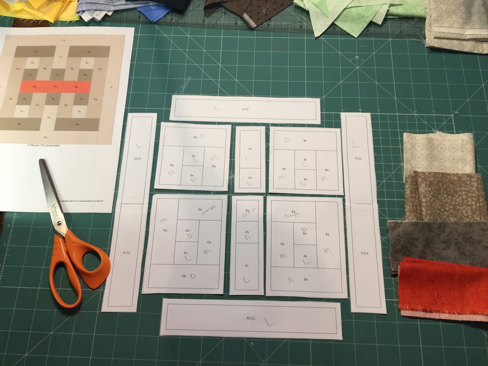 Quilt Art Design: March Beginner Block (BoM)