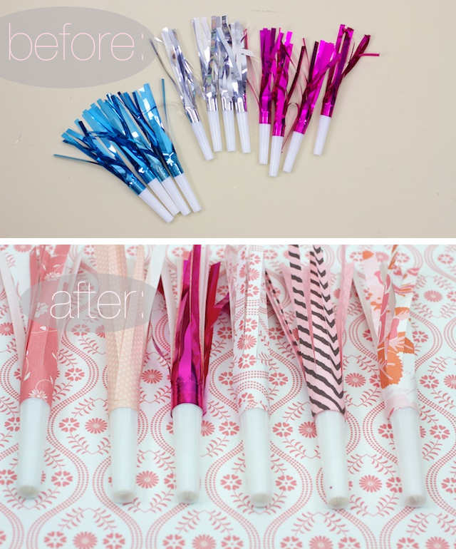 Happy New Year! DIY Party Blowers!