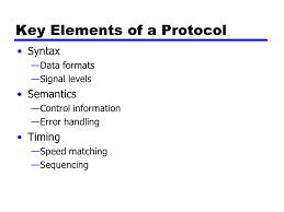 What are the key elements of the protocol?