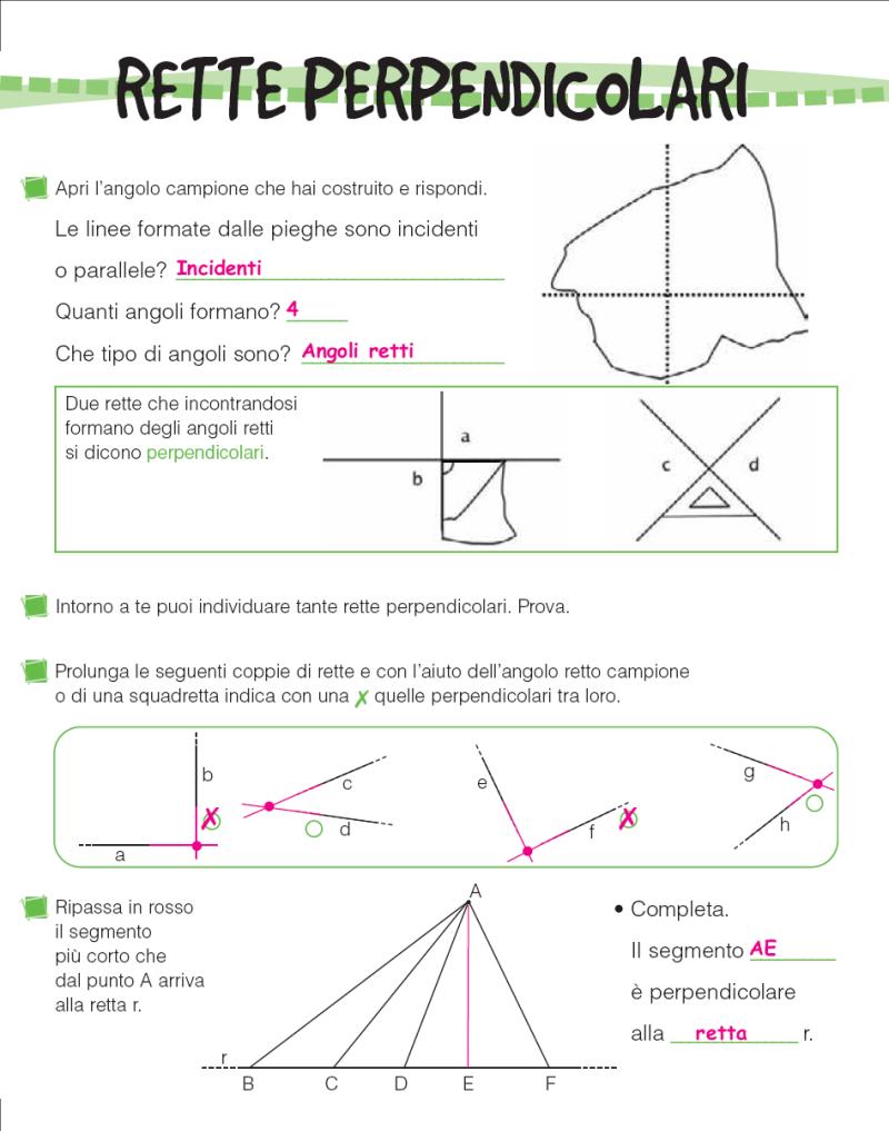 Diario di scuola e... non solo: Rette perpendicolari