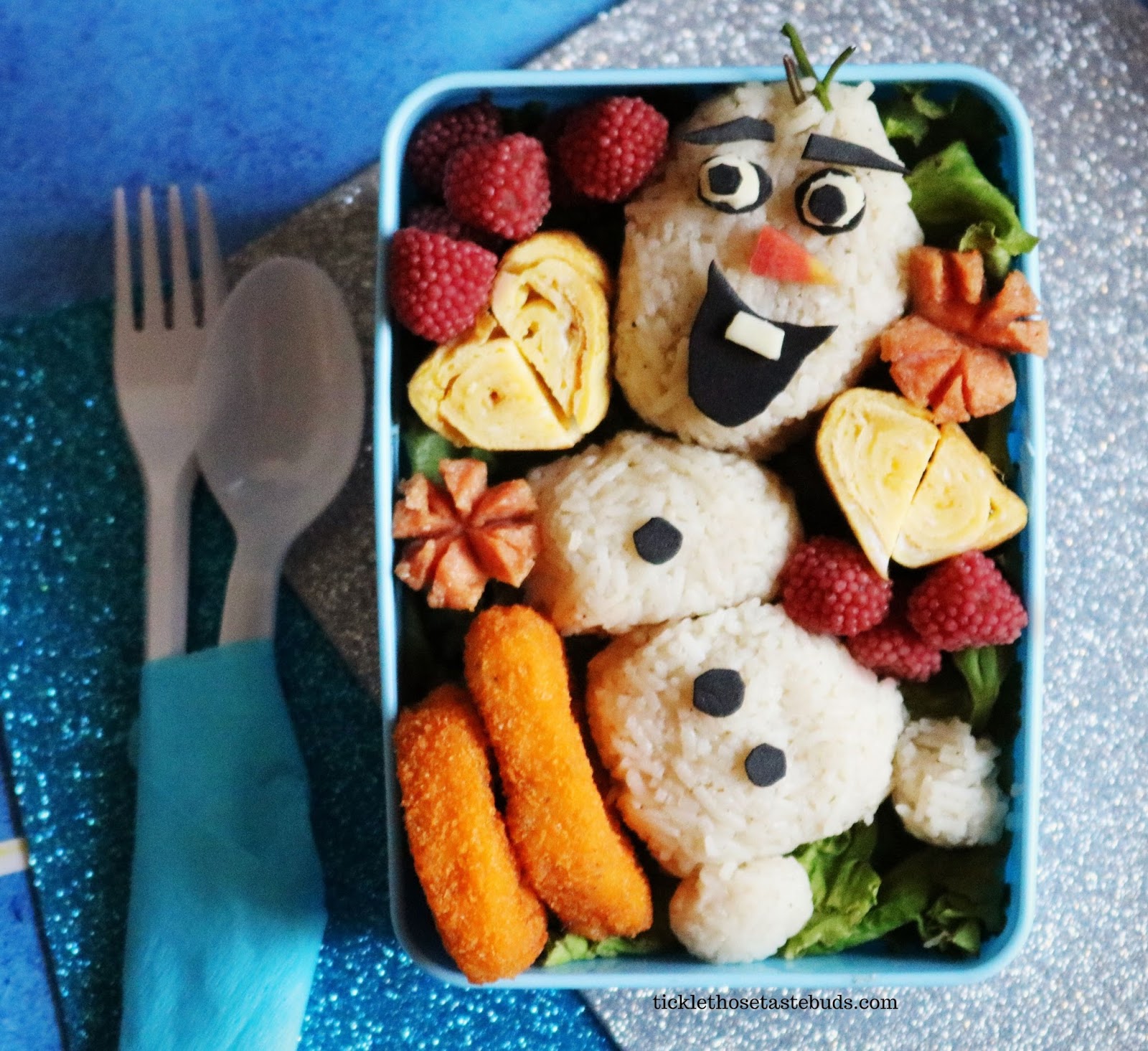 Tickle Those Tastebuds | Food, Beauty & Lifestyle: Rice Olaf Lunch Box ...