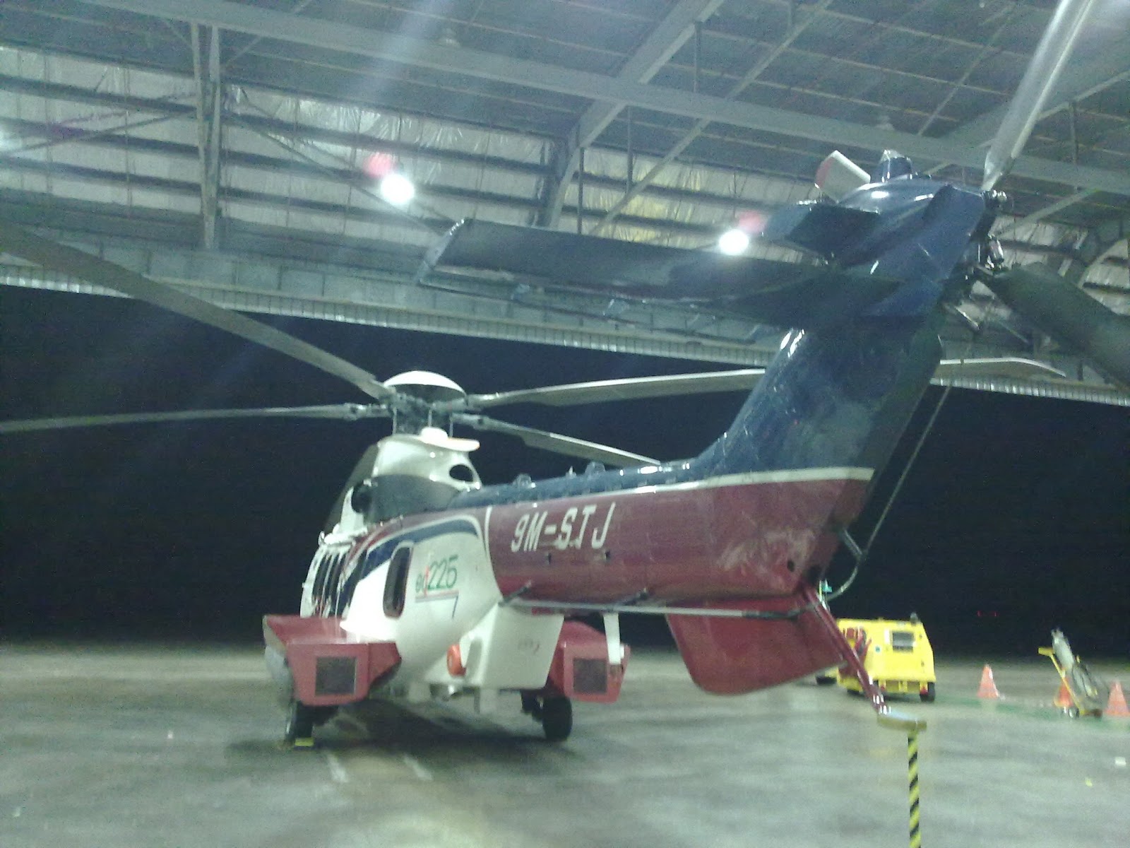 (MHS AVIATION CADET PILOT): MHS AVIATION HELICOPTER MODEL EC225 LP MARK 2.