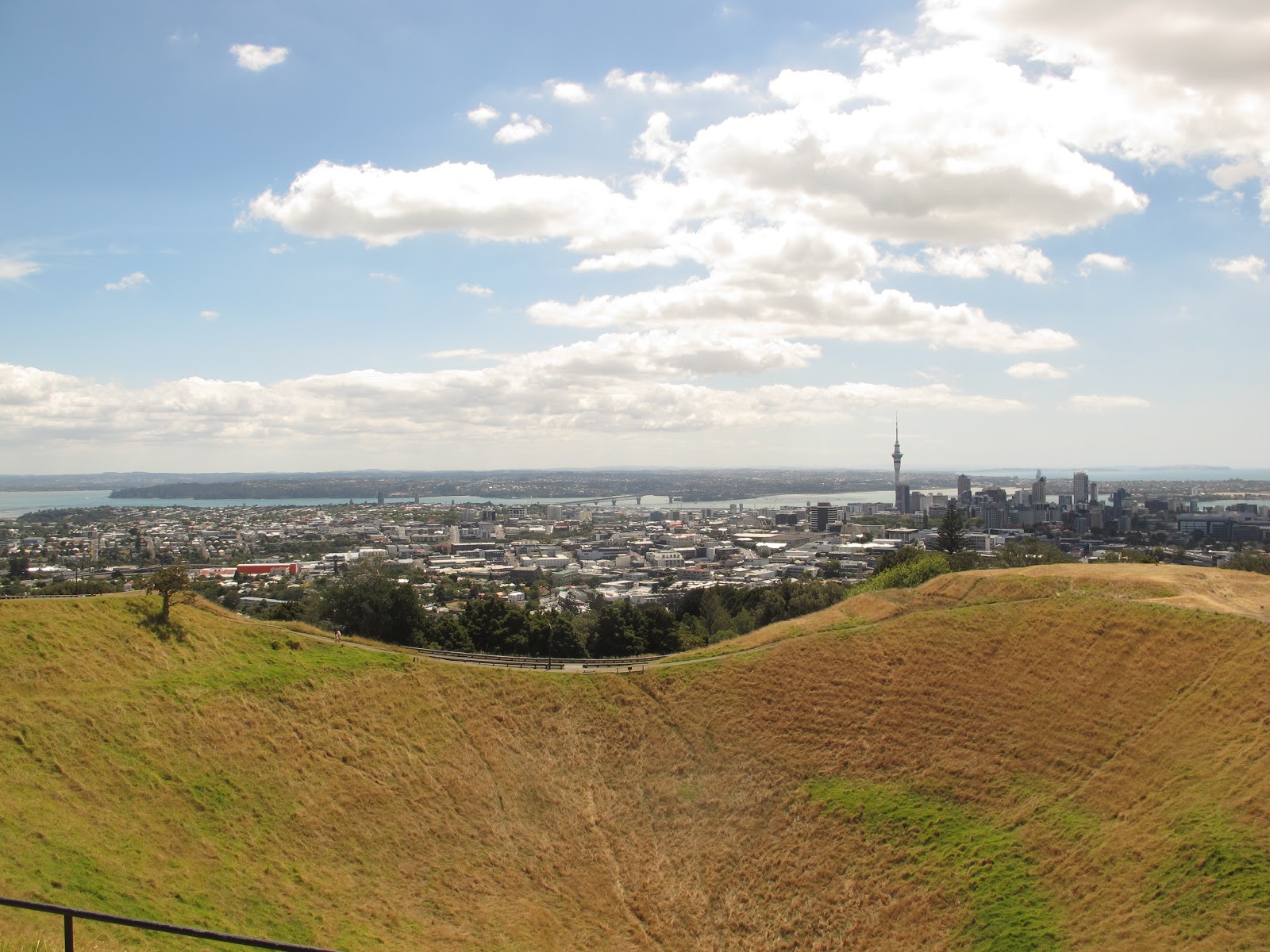 Come, walk with me.: Walking on a volcano - Maungawhau Mt Eden