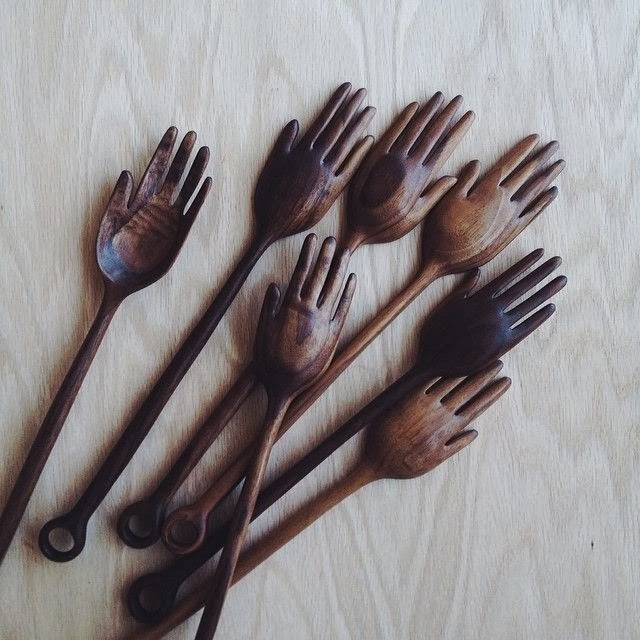 Ancient Lifestyle: Aha Those That Brand Wooden Spoons...