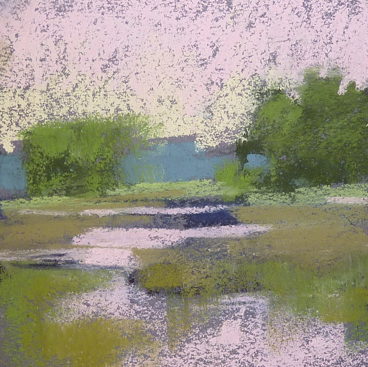 Painting My World: Choosing Paper Color for a Painting