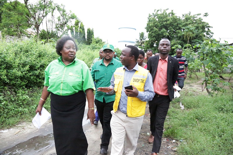 ZIARA YA MWENYEKITI WA CCM MKOA WA DAR ES SALAAM KATE KAMBA, KUKAGUA ...