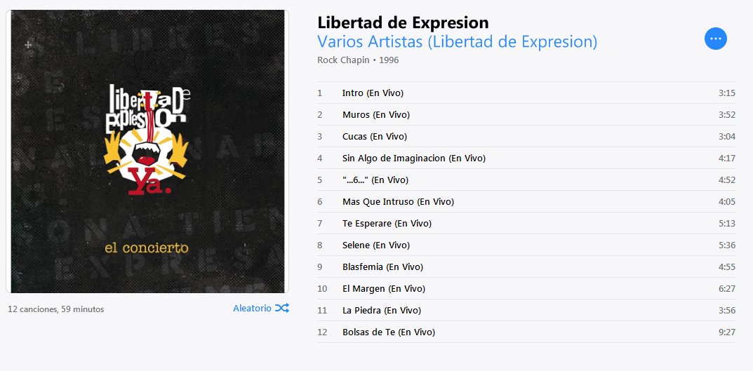 3 Discos Especiales del Rock Chapin