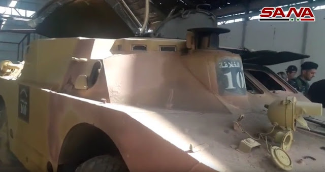 Hide and Peek, Syria’s BRDM-2s - Oryx