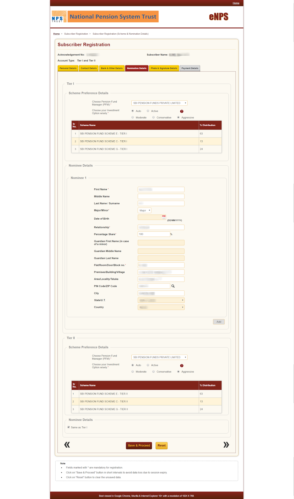 Opening an NPS account online - Step by step guide