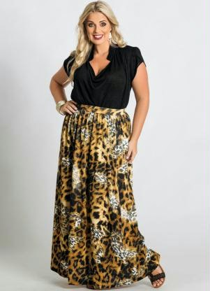 Fofinha Simpática: Dicas plus size!!Como usar vestidos e saias longas!!