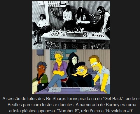The Beatles: Aparições Dos Beatles na Serie The Simpsons Parte 1