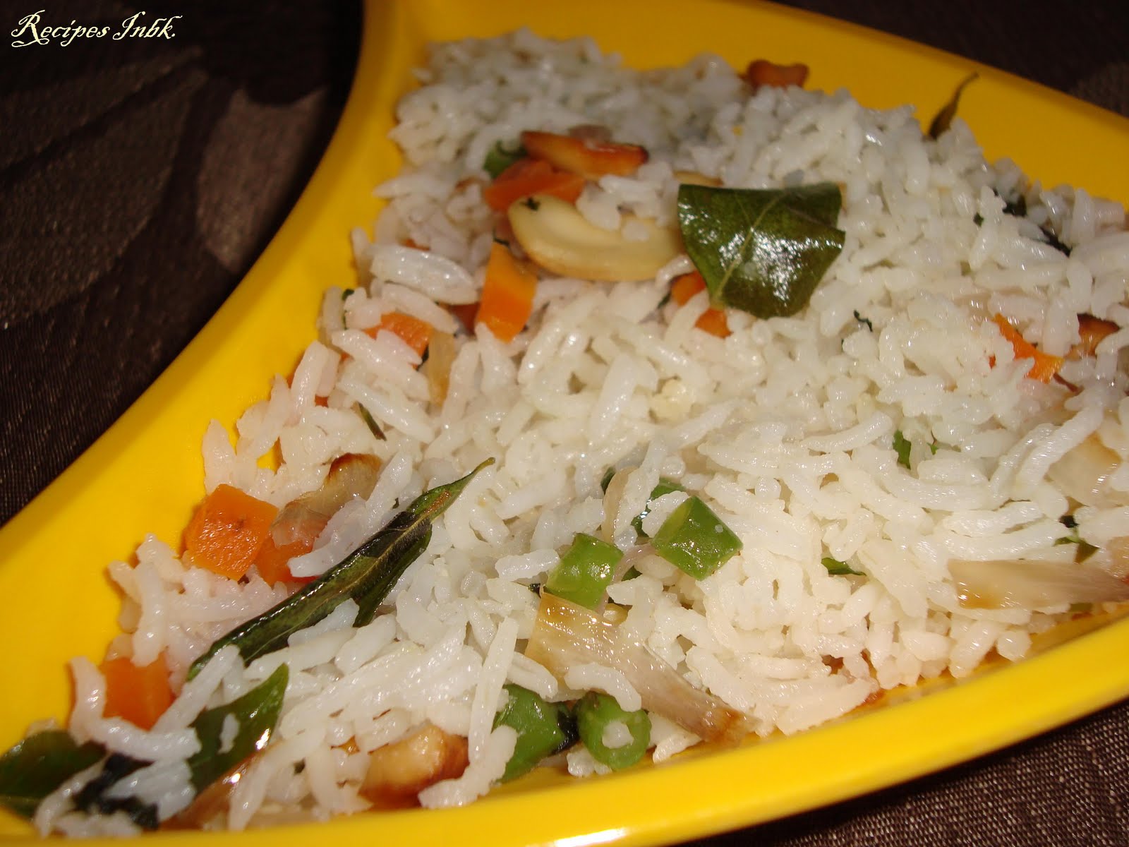 Recipes Ink.: Ghee Rice