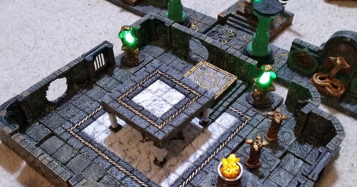 Real Minis: Dungeon of Doom Handcrafted Game Terrain by Dwarven Forge ...