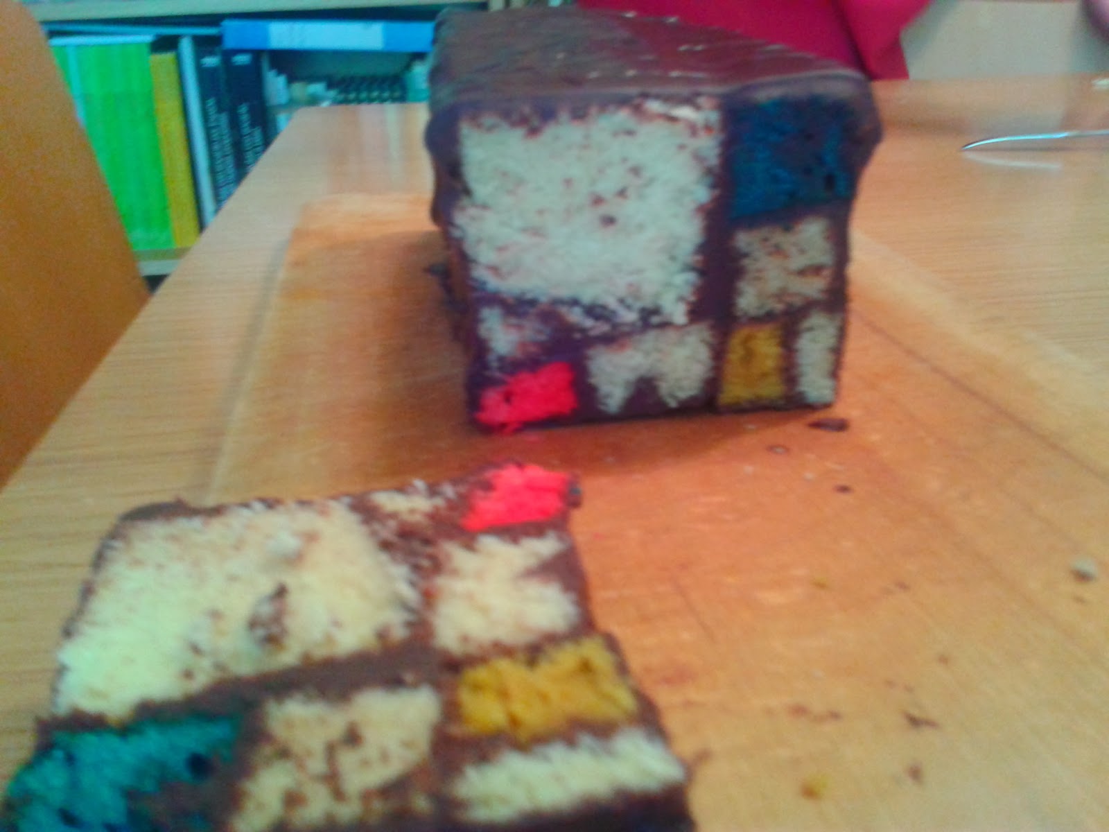 Marramiau recetas: Mondrian Cake - Modern Arts Desserts