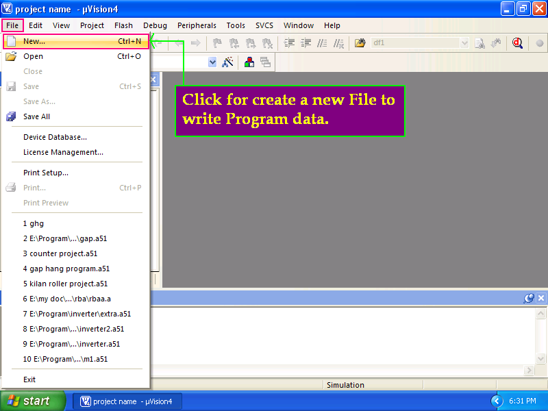 8051 Microcontroller How To Use Keil Uvision Software For Programming