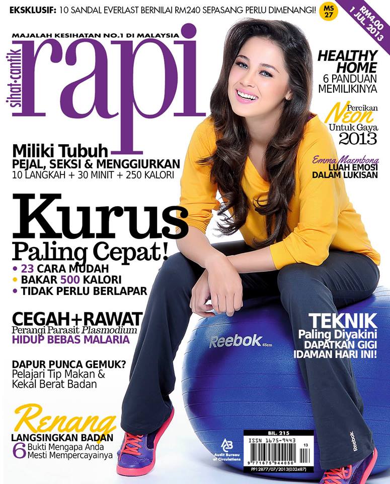 Jom Sihat dengan Makanan Seimbang: Majalah Rapi 1 Julai 2013
