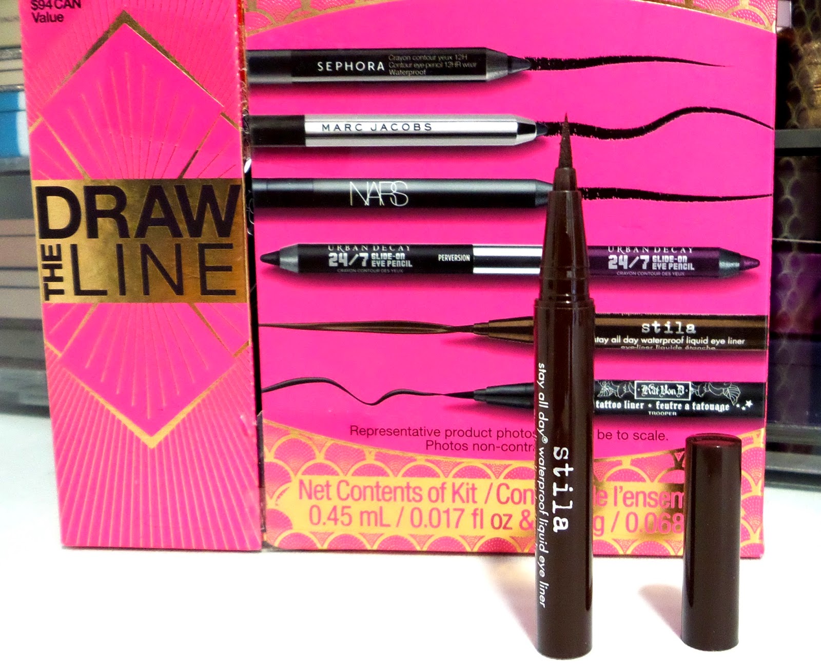 Glamorous Routine: MakeUp Review: Sephora Draw the Line Set