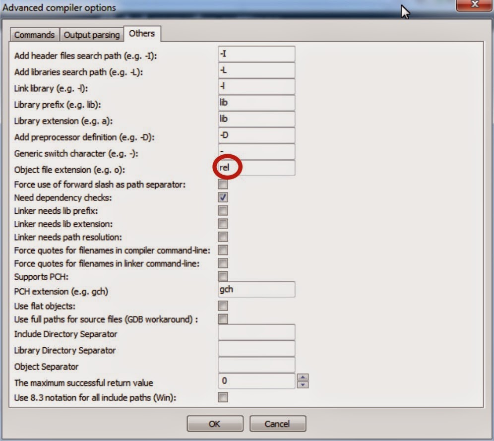 Liber Ars: Code Blocks y 8051. Conseguir un HEX.