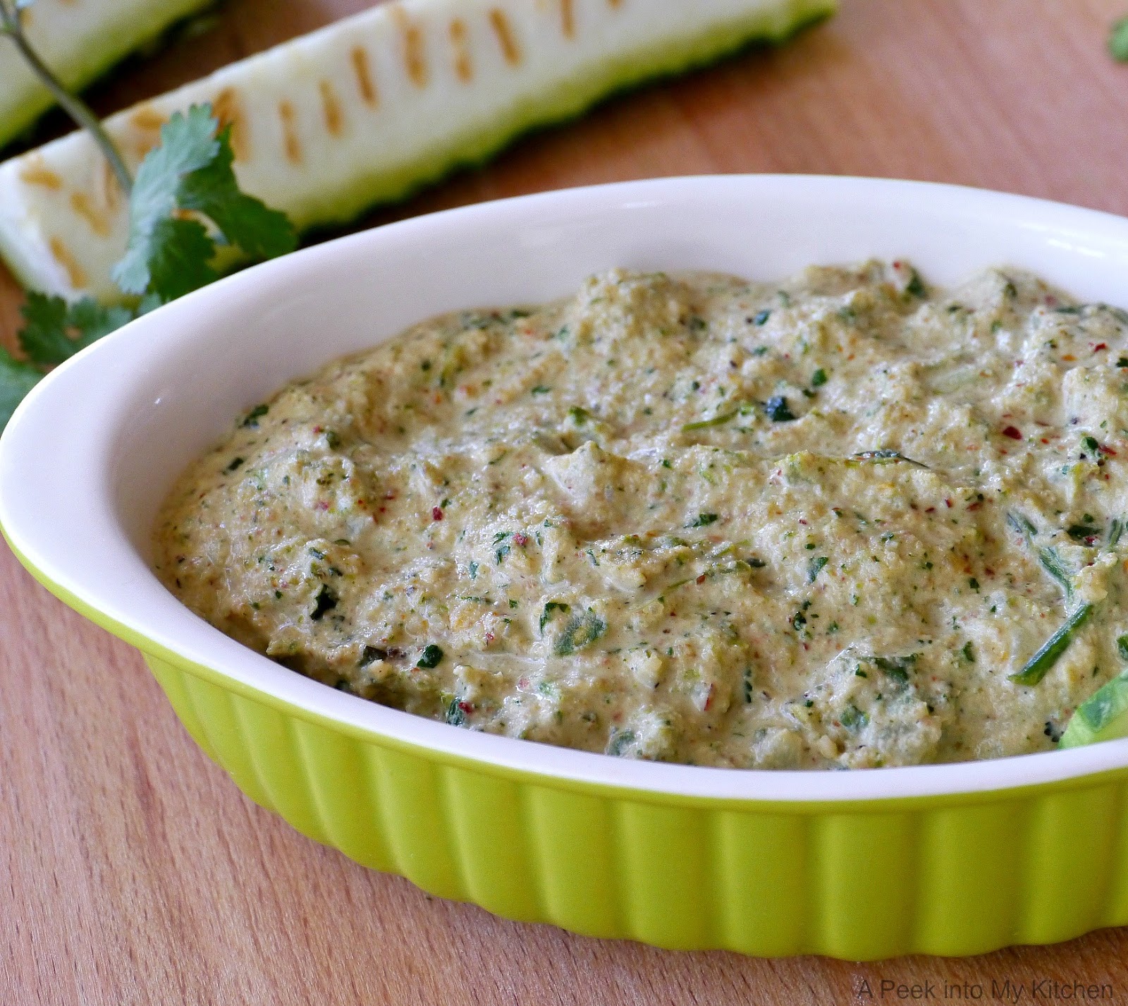 A Peek into My Kitchen: Ridge Gourd (Peerkangai) Thogayal with Peanuts ...