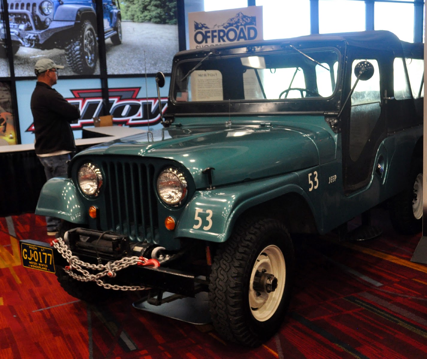 Just A Car Guy: the collection of vintage pre-'74 Jeeps was terrific ...