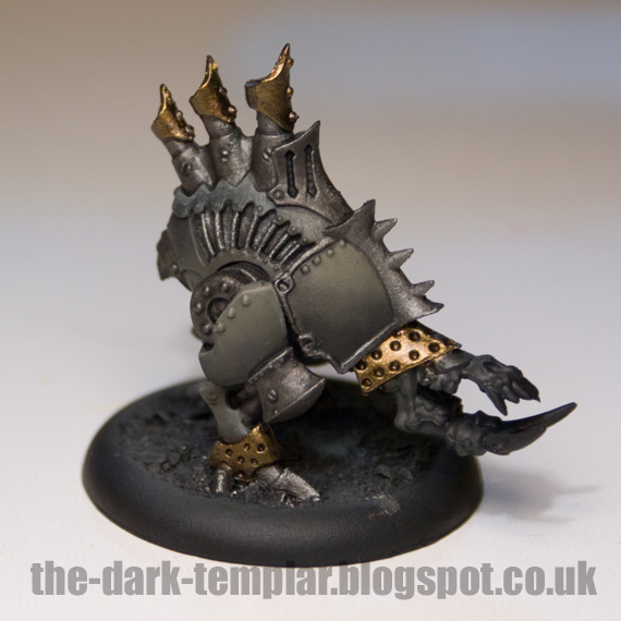 The Dark Templar: More Cryx Airbrushing Trials